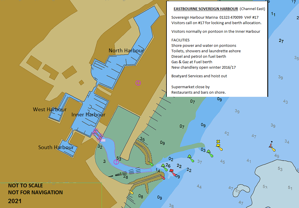 Sovereign Yacht Harbour, Eastbourne [Expanded View] - Channel East ...
